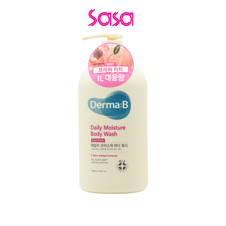 Derma: B Ultra Moisture Body Wash (Fresh Peach) | Lazada