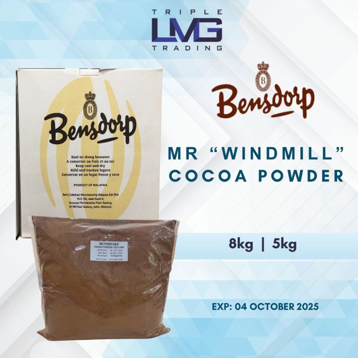 Bensdorp Cocoa Powder MR "WINDMILL" 8kg & 5kg | Lazada PH