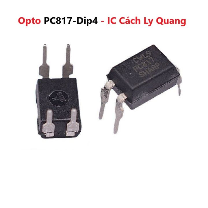 Gói 50 con PC817, 10 con, 5 con, 1 con Opto PC817-Dip 4 chân cắm - IC Cách Ly Quang, 817 | Lazada.vn
