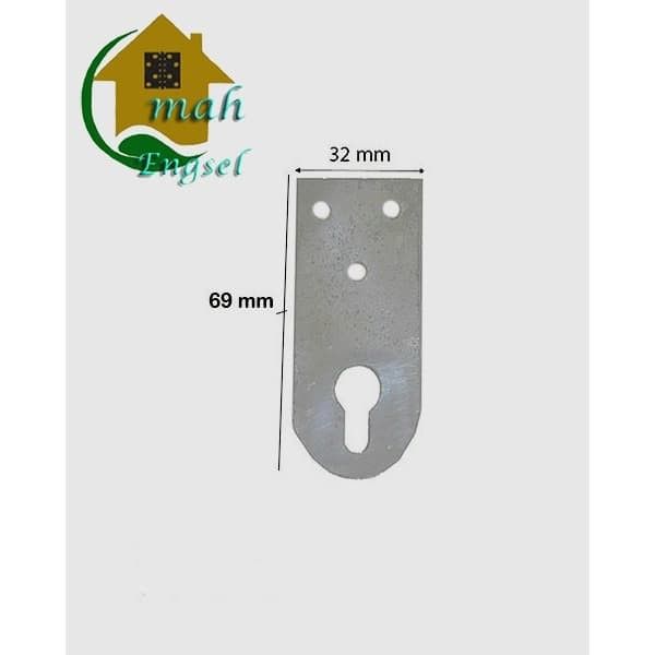 ( 5 Pcs ) Plat pigura 69x32mm A.P03 plat gantungan bingkai Cantolan ...