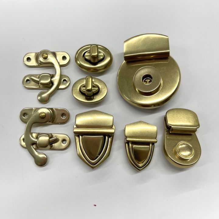 Solid Brass Bag Lock Twist Lock Press Lock Push Lock | Lazada