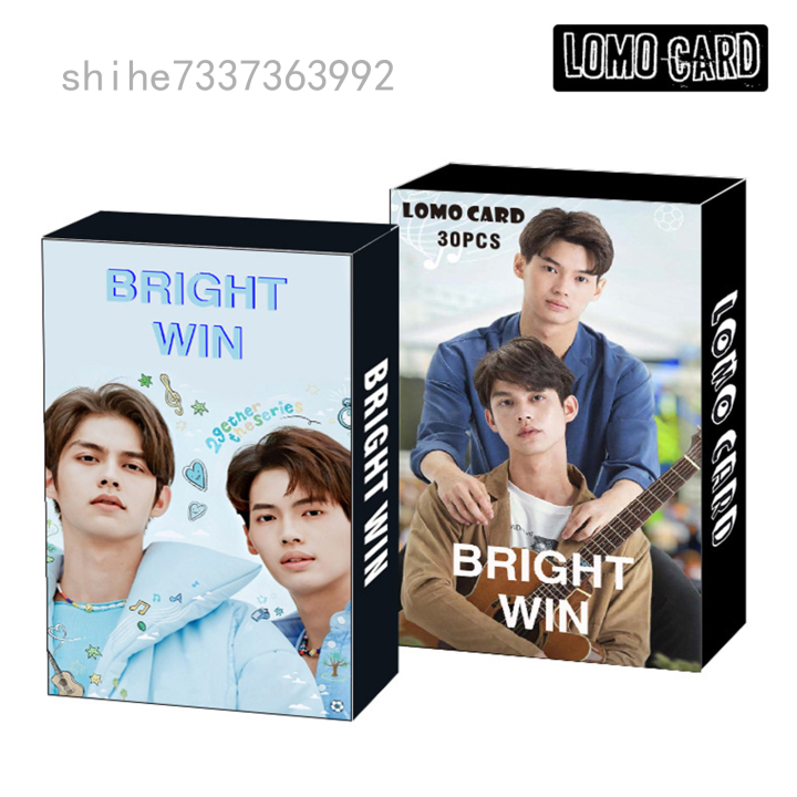 30ชิ้น/กล่อง Bright Win F4 Thailand การ์ดโลโม่โปสการ์ดโฟโต้การ์ดของขวัญ ...