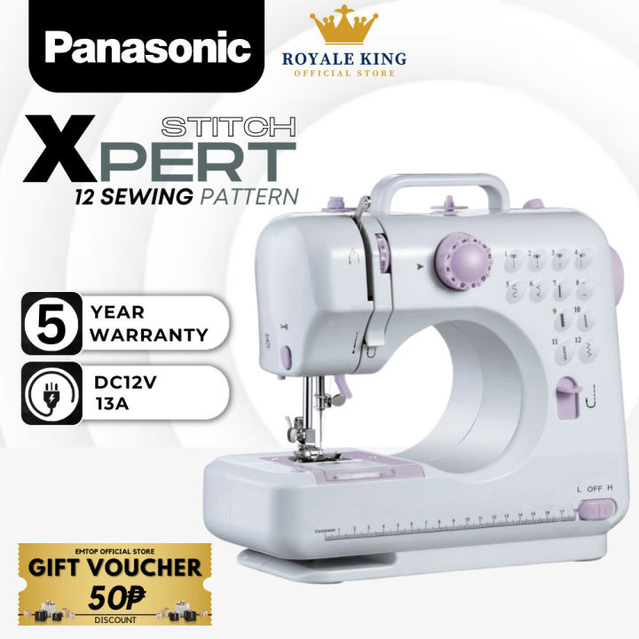 Philips Multifunction Mini Sewing Machine 12 Stitches Sewing Portable ...