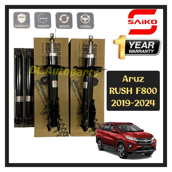 (WARRANTY 1 YEAR) SAIKO ABSORBER PERODUA ARUZ TOYOTA RUSH F800 ABSORBER ...