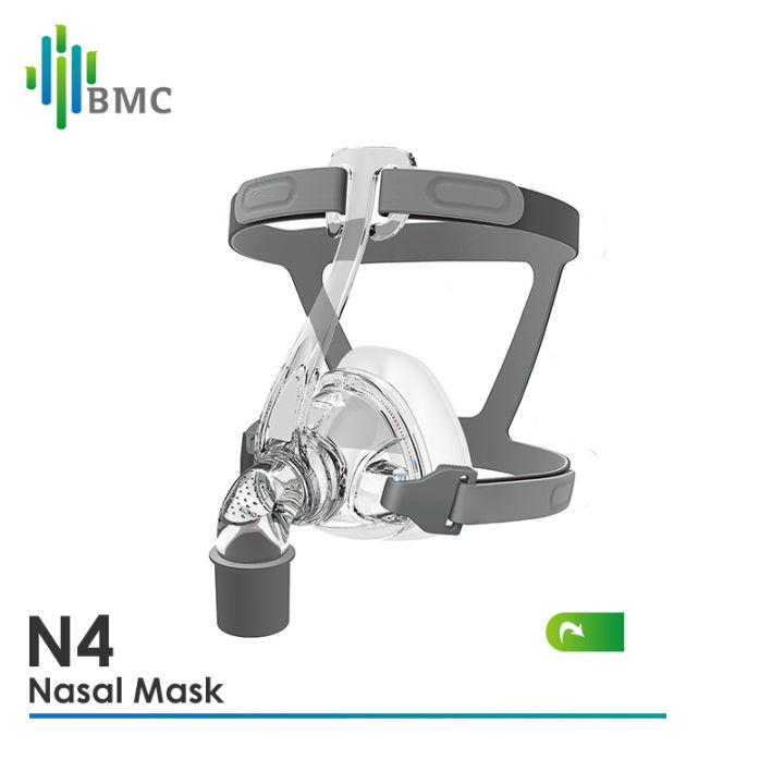 BMC CPAP NM4จมูกหน้ากากที่มีหมวกและ SML 3ขนาดหมอนอิงสำหรับ CPAP ...