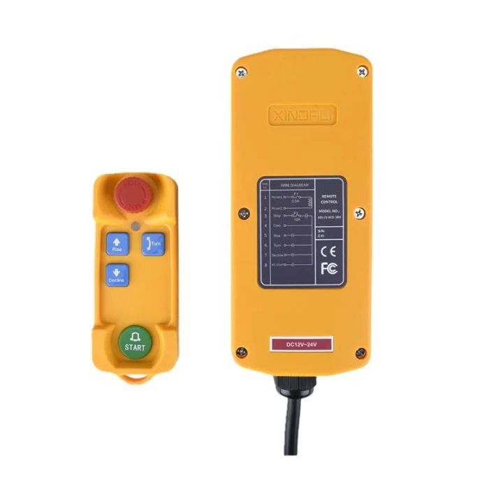Tele crane Industrial 220V Single Speed 8 Keys Wireless Remote Control ...