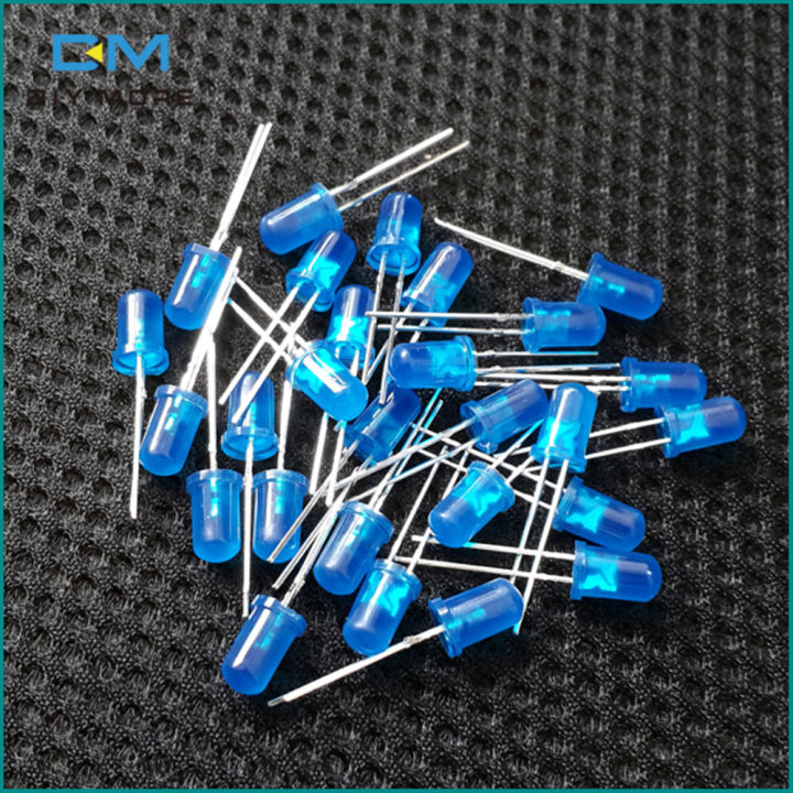 【100PCS】diymore LED Diode 5 mm Assorted Kit Blue DIY Light Emitting ...