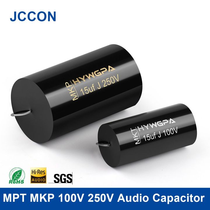 2Pcs MPT MKP 100V 250V Capacitor HIFI Axial Fever Crossover Coupling ...