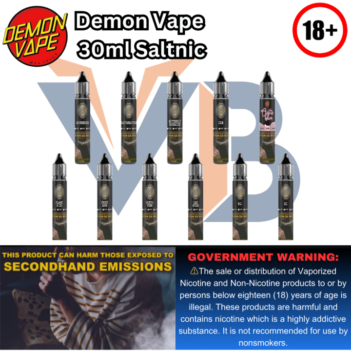 Demon Vape Saltnic Premium 30ml | Lazada PH