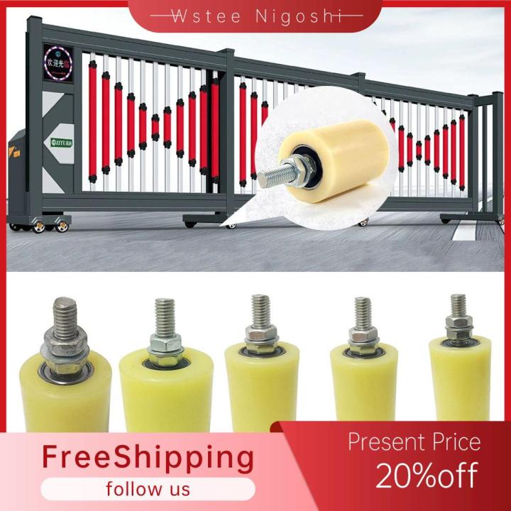 【COD&Ready Stock】Nylon Slide Gate Guide Roller Double Bearing Thickened ...