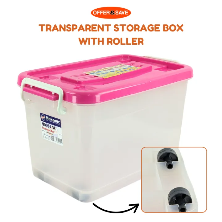 MAXONIC 15 Litre Multi Purpose Plastic Storage Box M9904 | Lazada Singapore