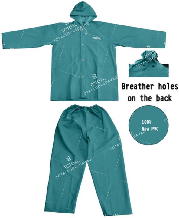 TOTAL Rain Suit THTRS031.XL industrial | Lazada PH