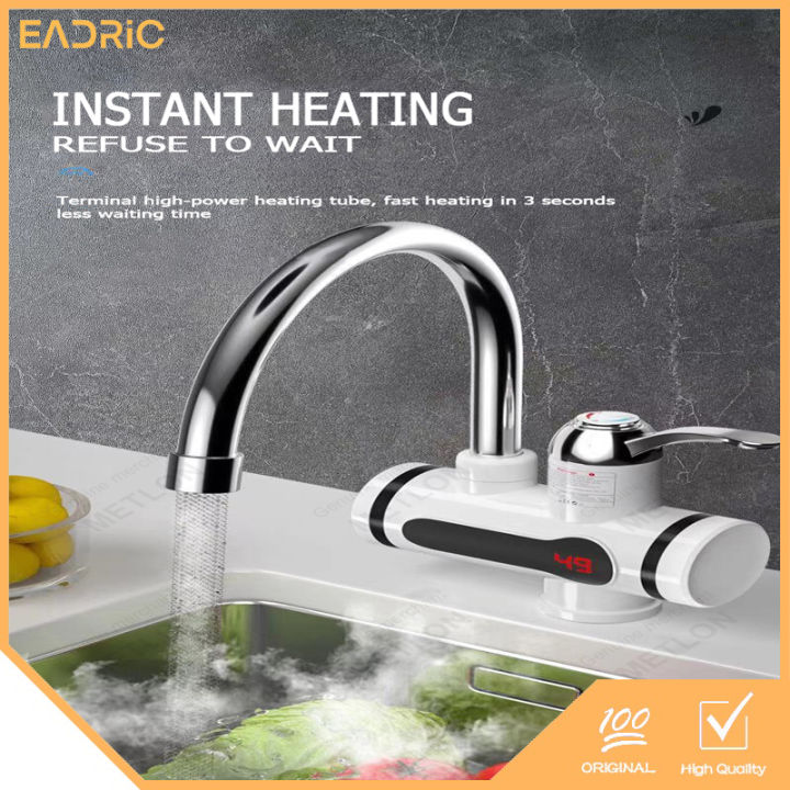 Electric Faucet Quick Hot Water Instant Tap Heater Display Kitchen ...