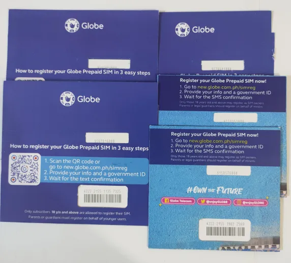 Globe 5G LTE Special Number Vanity Tricut SIM Card Unique Eternity Luck ...