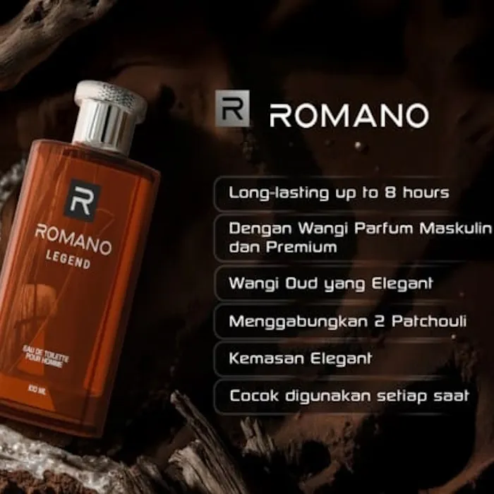 ROMANO Eau De Toillette 100 ml | Parfum Romano | Legend | Force ...