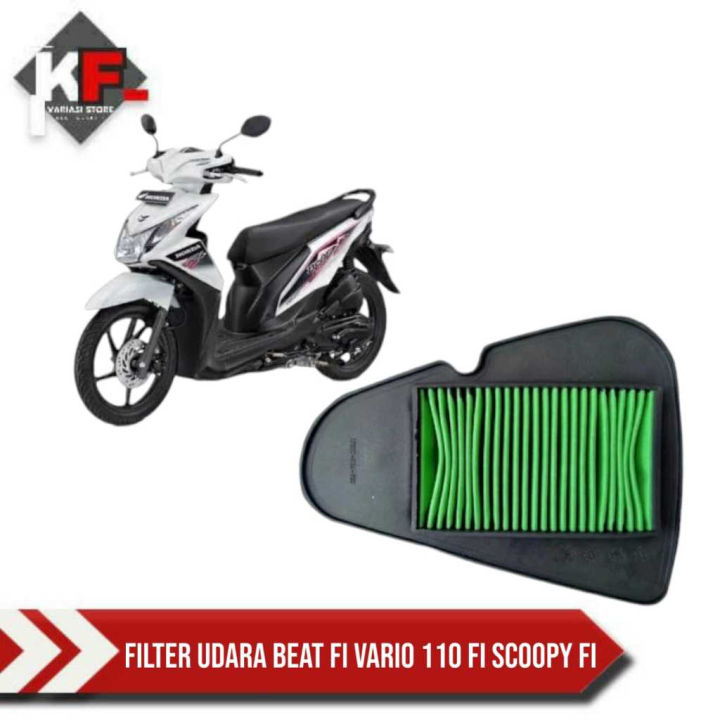 Filter Udara Beat Injeksi 2013 up Scoopy Injeksi Vario 110, Beat Deluxe ...
