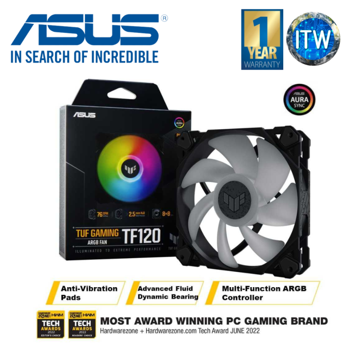 ASUS TUF Gaming TF120 ARGB Fan - Single Pack | Lazada PH