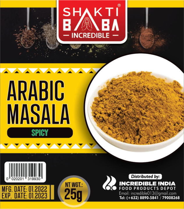 Shakti Baba Arabic Masala 25g | Lazada PH
