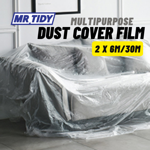 2Mx6M/30M Multipurpose Large PE Dust Sheet Cover Furniture Protection ...