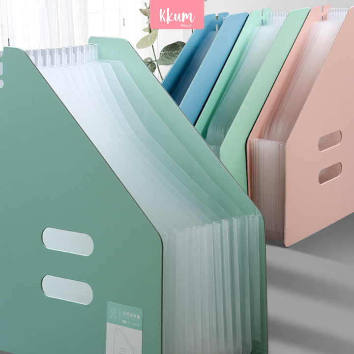 FREE STIKER Standing file A4/ File folder document bag/ Tas dokumen ...