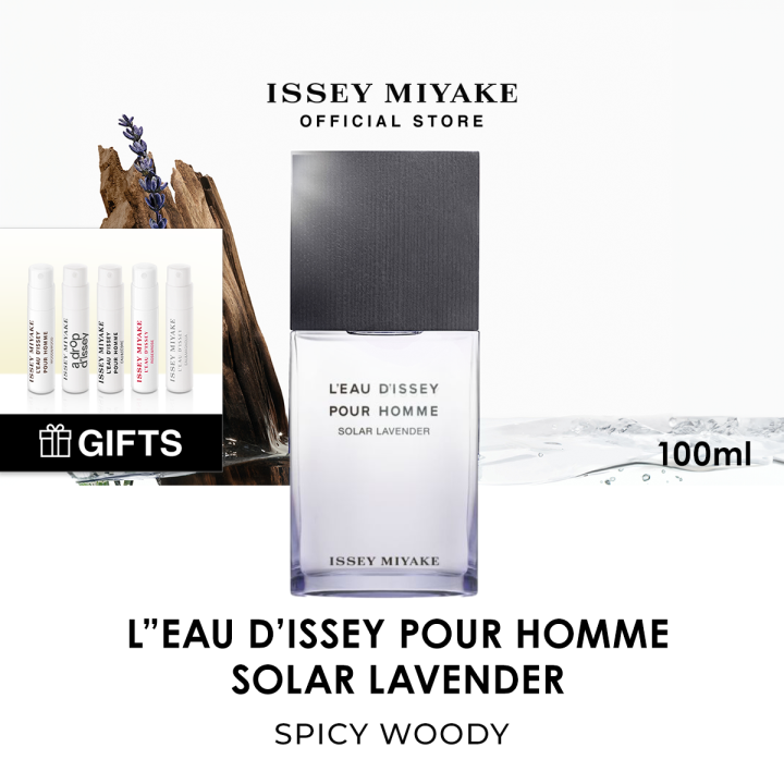 ISSEY MIYAKE L'Eau d'Issey pour Homme Solar Lavender Eau de Toilette Intense 100ml - Spicy Woody ...