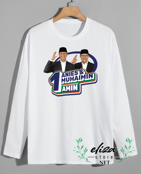 Kaos AMIN Anies Muhaimin Cotton Combed | Lazada Indonesia