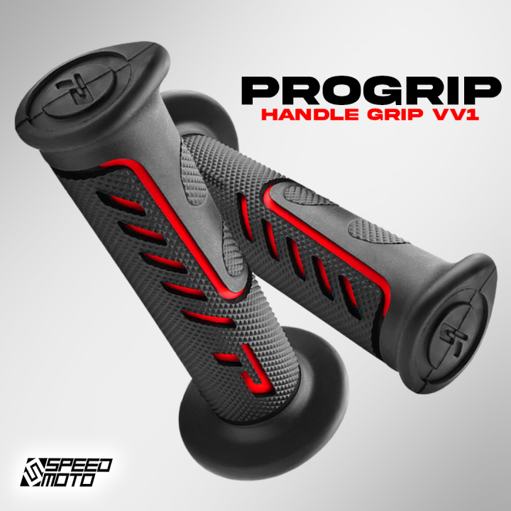 PROGRIP VV1 RUBBERIZED ANTI-SLIP HANDLE GRIP UNIVERSAL FOR MOTORCYCLES ...