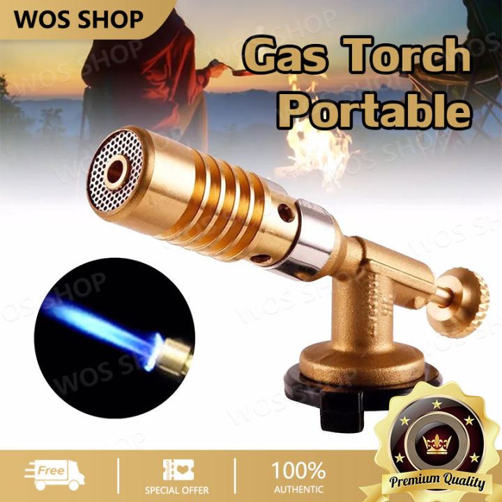 【Local Delivery】Welding Torch Portable Gas Butane Gas Torch Burner ...
