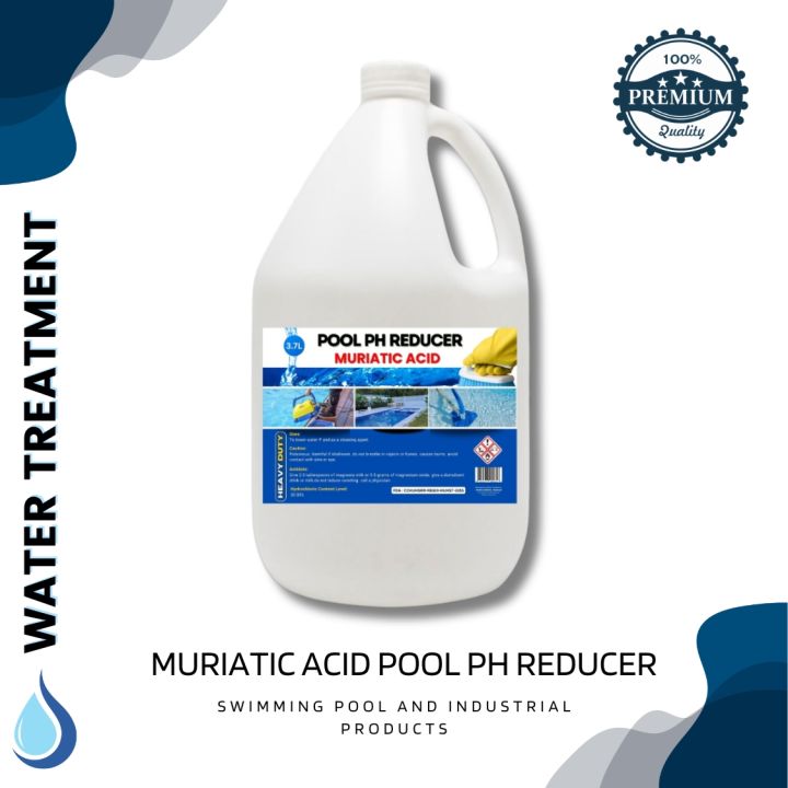 POOL PH REDUCER MURIATIC ACID (3,7)L HEAVY DUTY | Lazada PH