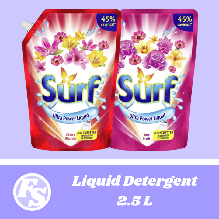 Surf Ultra Power Liquid Laundry Detergent 2.5L | Lazada PH