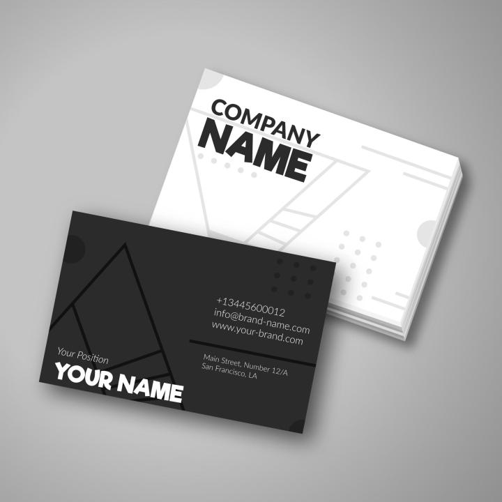 Business Card Calling Card Design and Printing 50 pcs 300GSM | Lazada PH
