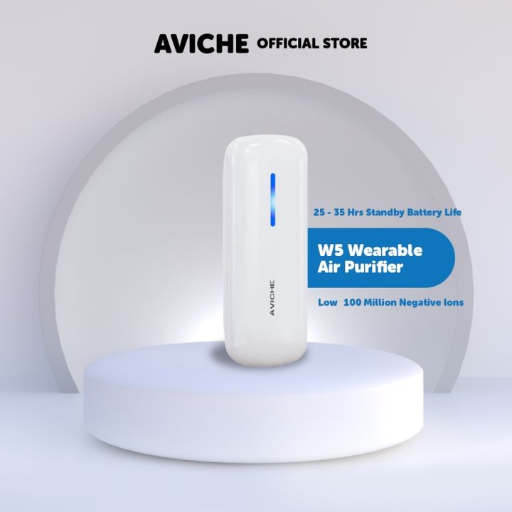 Aviche W5 Wearable Ionizer/Air Purifier 100 million negative ions ...