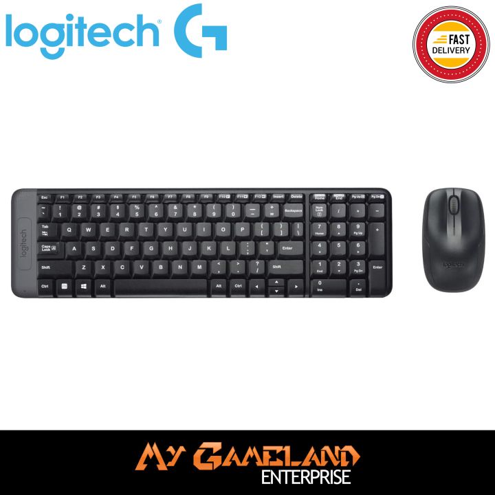 Logitech MK220 Compact Wireless Keyboard & Mouse Combo | Lazada