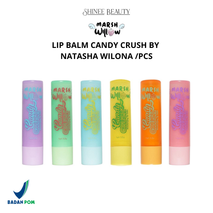 Marshwillow Lip Balm Candy Crush by Natasha Wilona | Jual Satuan ...