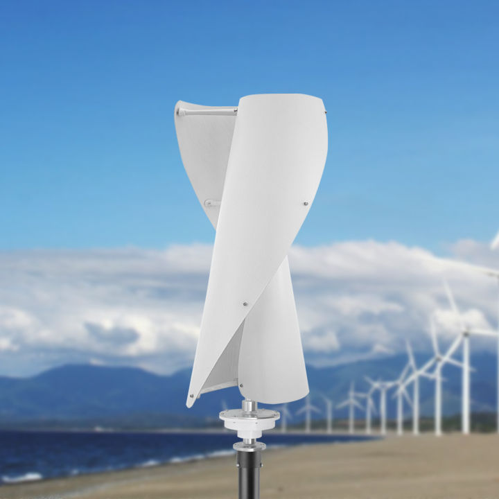 Helix Magnetic Levitation Shaft Vertical Wind Turbine 400W with MPPT ...