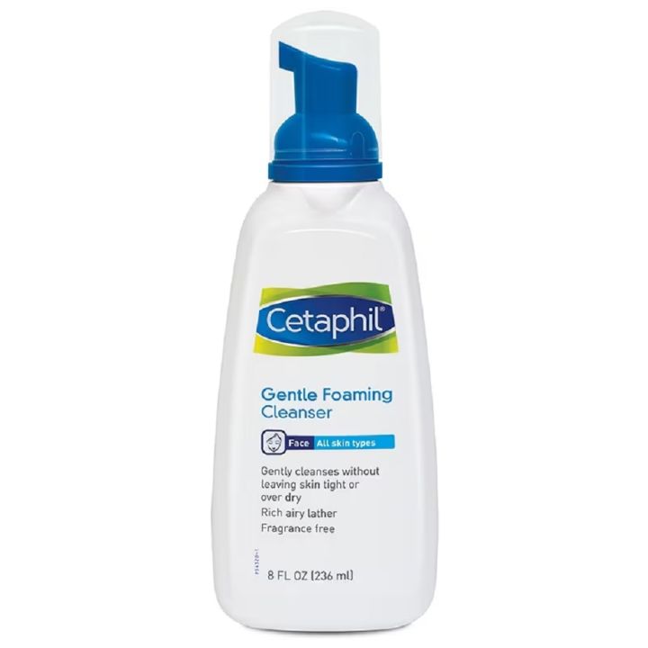 Cetaphil Gentle Foaming Cleanser เซตาฟิล เจนเทิล โฟมมิ่ง คลีนเซอร์ 236 ...