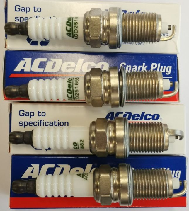 ACDelco Spark Plug Set ( 4 pcs ) for Chevrolet Sonic 1.6L / Chevrolet ...
