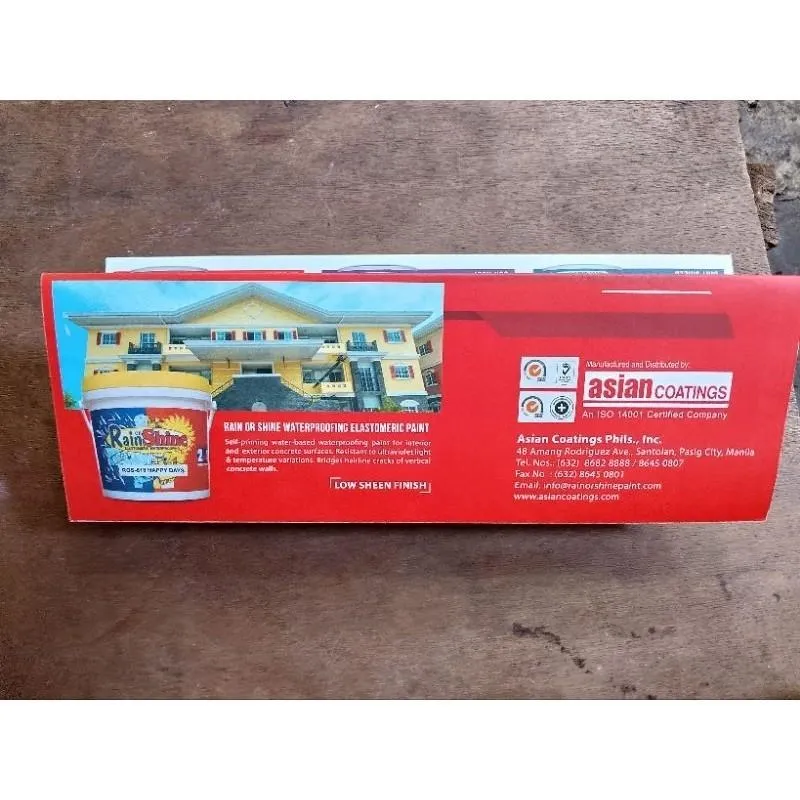 RAIN OR SHINE COLOR CHART COMPLETE GUIDE FOR COLORS ELASTOMERIC ...