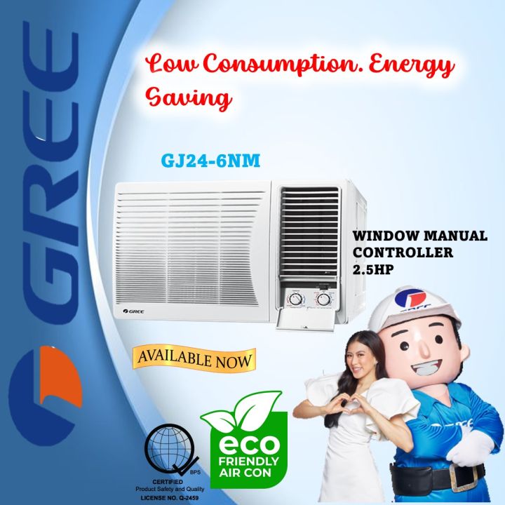 GREE WINDOW TYPE MANUAL CONTROLLER 2.5HP | Lazada PH