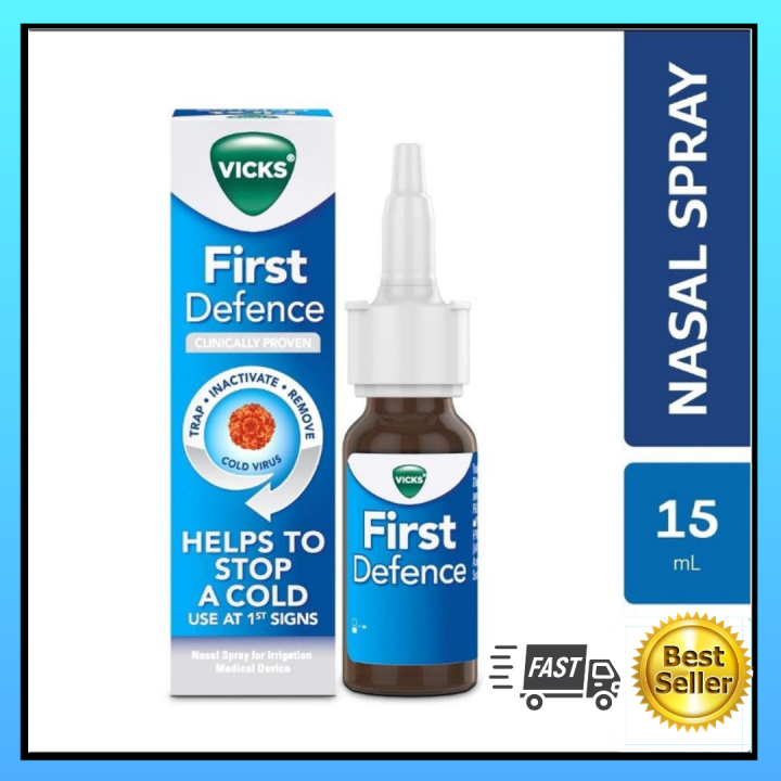 VICKS First Defence NASAL Spray like Betadine NASAL Spray Cold Defense ...