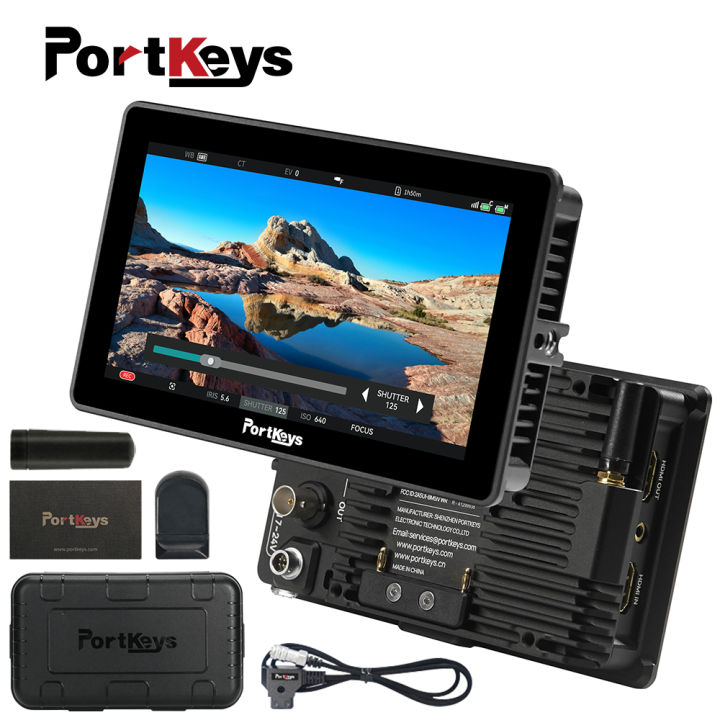 Portkeys BM5 IV WR 5.5" 2000NITS Wide Color Gamut Camera Control Monitor 3G SDI, 4K60p HDMI 3D ...