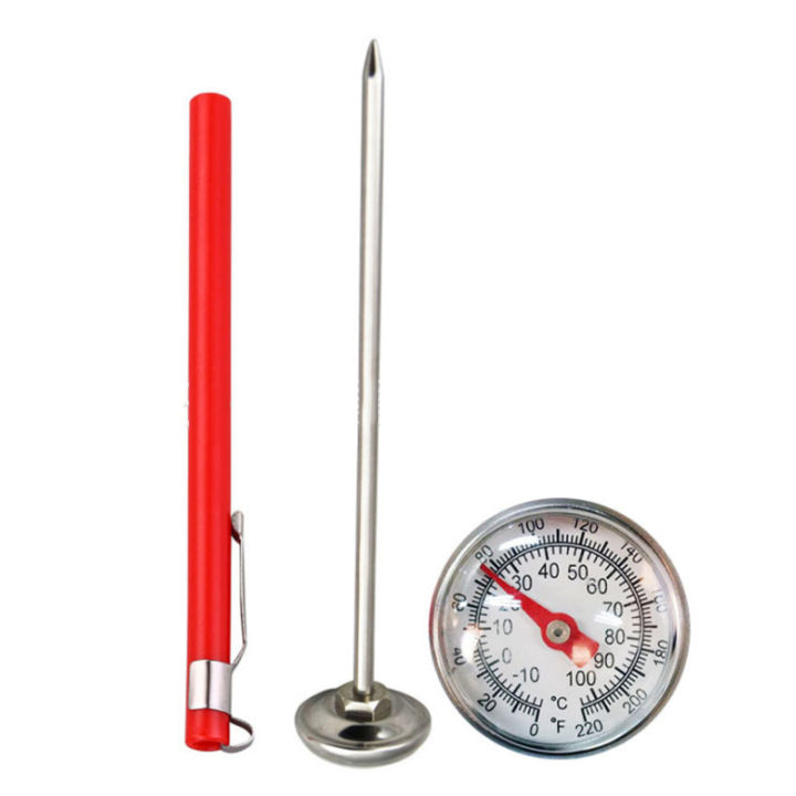 1pc Stainless Steel Pointer Thermometer Kitchen Probe Food Tea Water ...