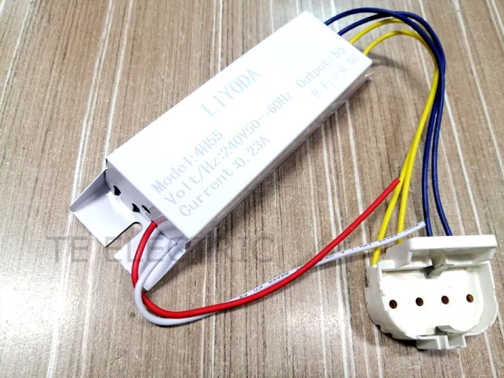 LIYODA 55W 240VAC PLL ELECTRONIC BALLAST WITH HOLDER CHOKE FOR PLL TUBE ...
