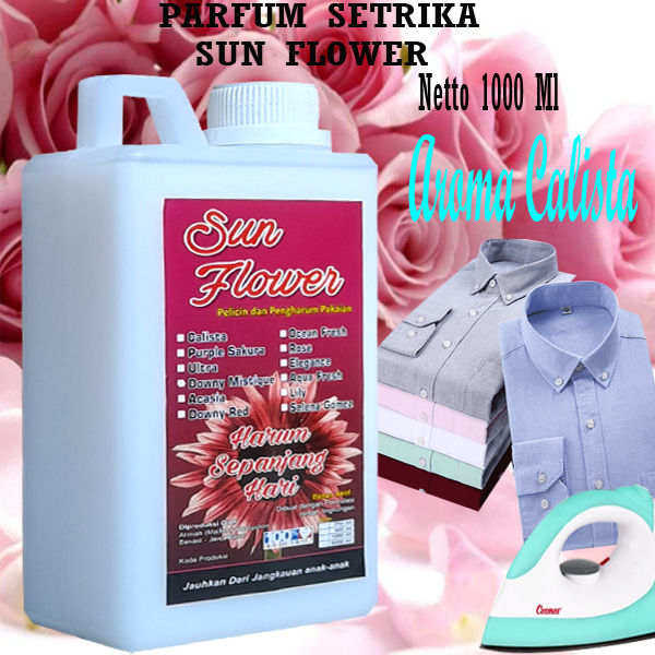 PROMO !!! Pelicin setrika laundry aroma calista isi 1 ltr harum tahan ...