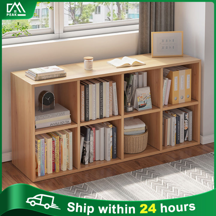 【DIY】Bookshelf Cabinet Organizer Shelf Storage 90/120cm Multi Storage ...