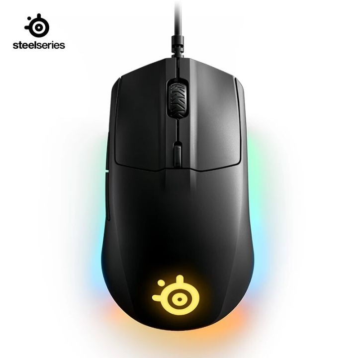 Steelseries Rival 3 Wired Gaming Mouse Truemove Core Optical Sensor Mice With 8500 CPI RGB ...