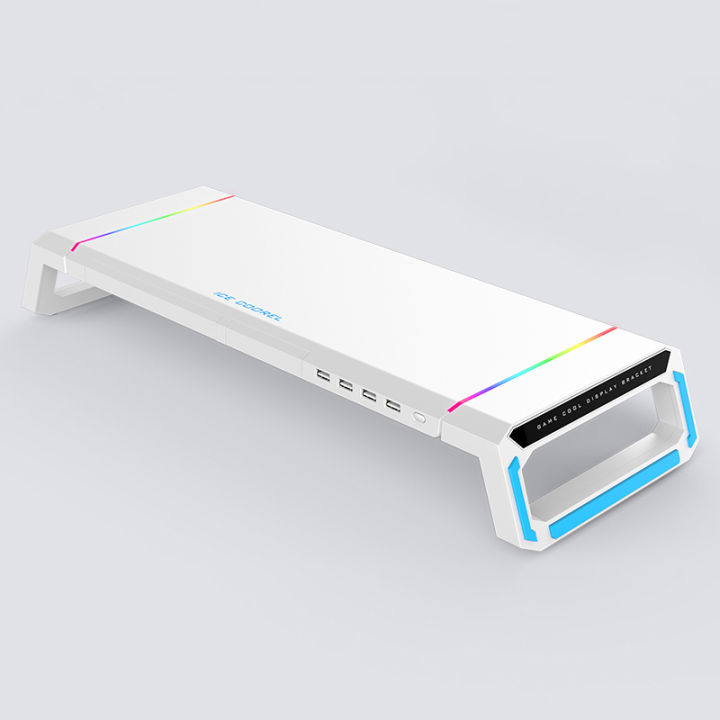 ICE Coorel T1 Monitor Bed Desk Foldable Laptop Stand With RGB แท่นวาง ...