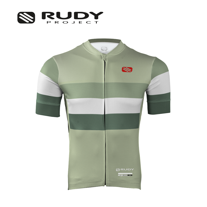 Rudy Project Men's Vintage Cycling Jersey in Beige Green | Lazada PH
