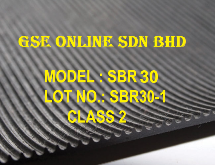 SBR30 Class 2 Insulating Rubber Matting, electrical insulating mats ...