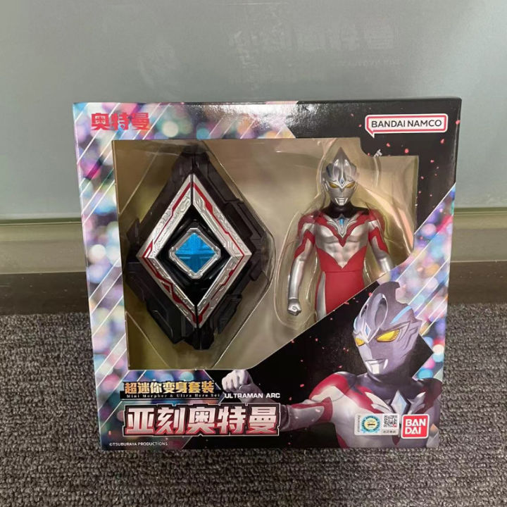 New BANDAI Ultraman Arc Mini Transformer Set Awakening Device Soft ...
